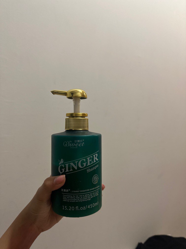 O sweet singapore ginger shampoo, Kesehatan & Kecantikan, Perawatan ...