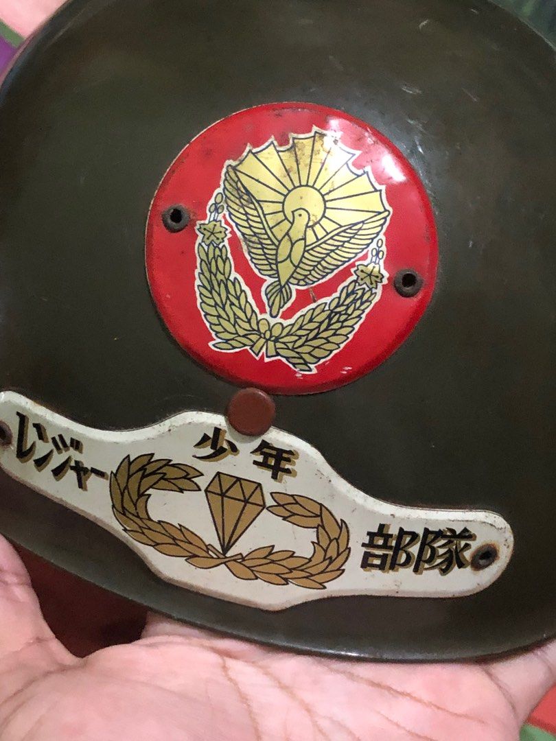 Old japanese boy troop plastic helmet cap, Hobbies & Toys, Memorabilia ...