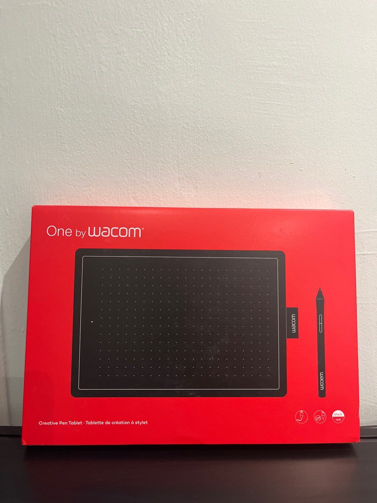 One by Wacom MEDIUM drawing tablet Osu design marketing draw pad stylus ...