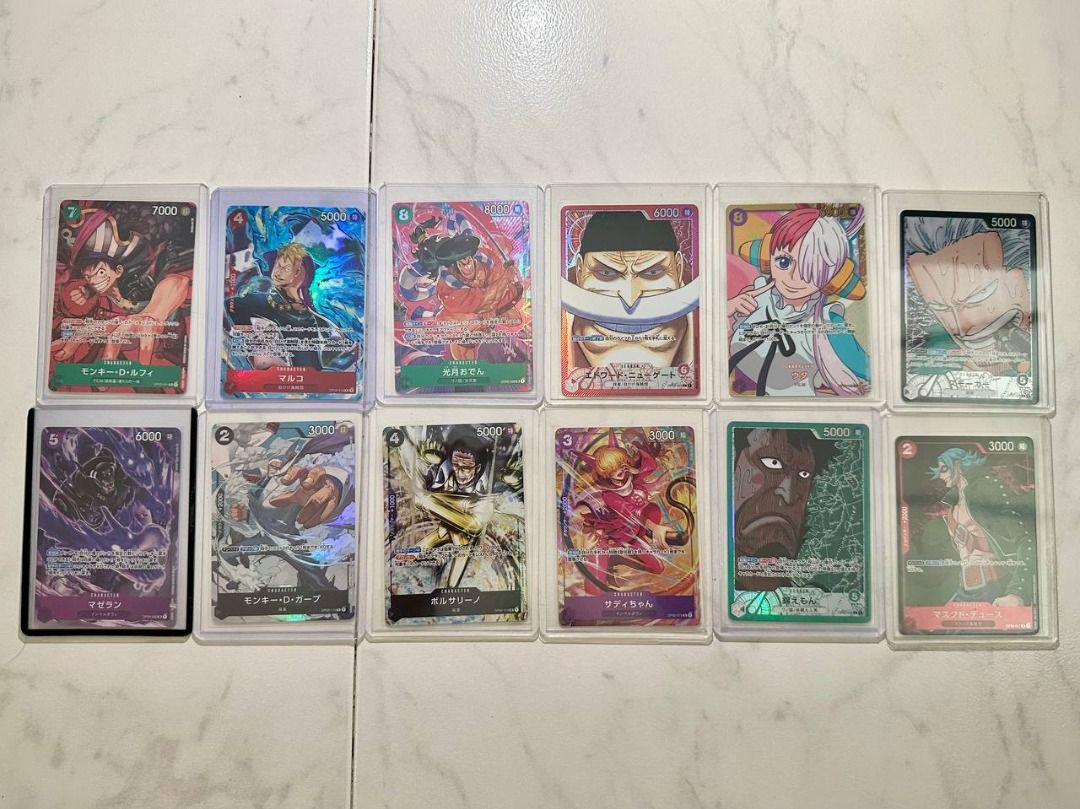 OP TCG Cards, Hobbies & Toys, Toys & Games on Carousell