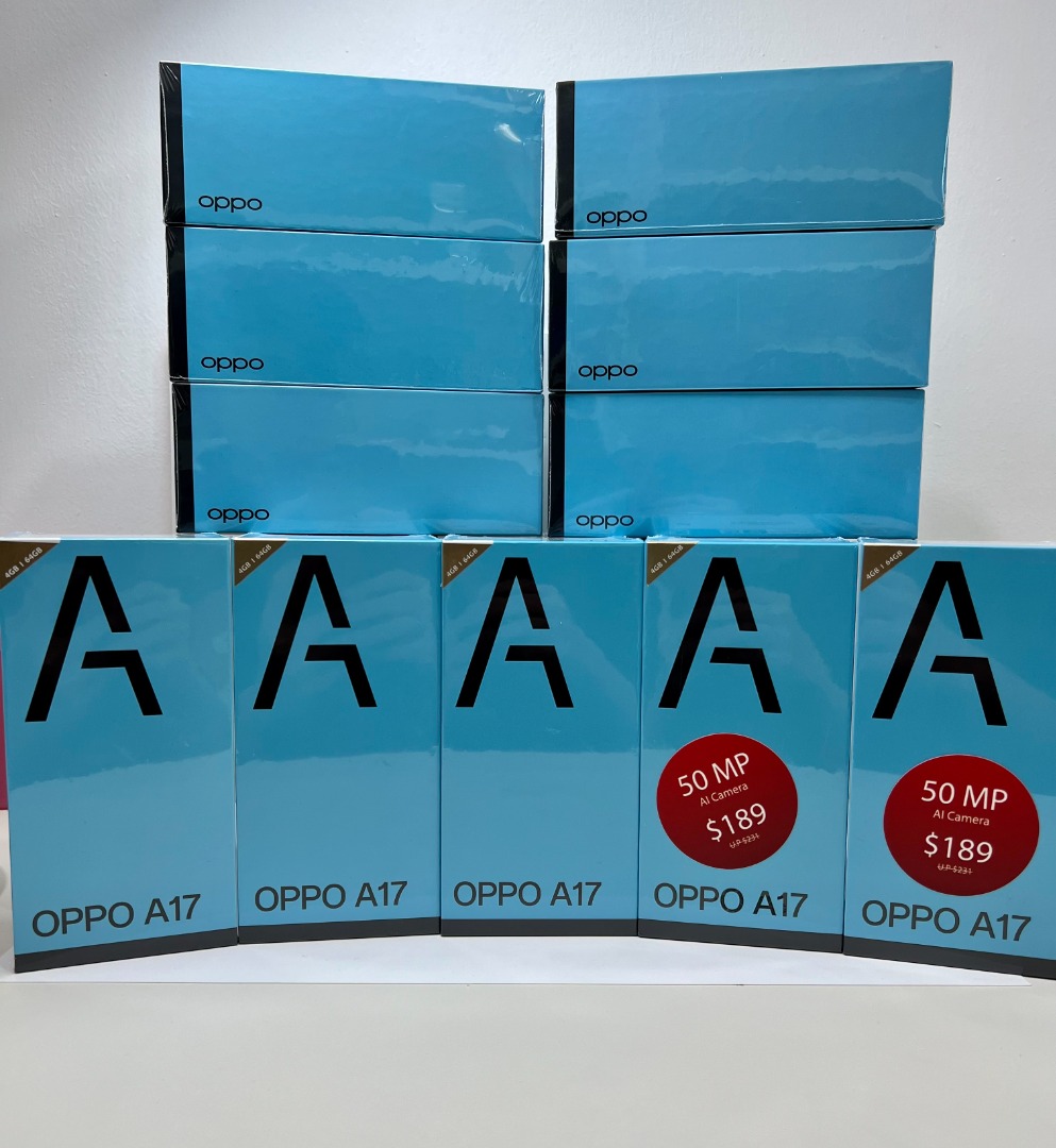 Oppo A17 Black 64 GB, Mobile Phones & Gadgets, Mobile Phones, Android ...