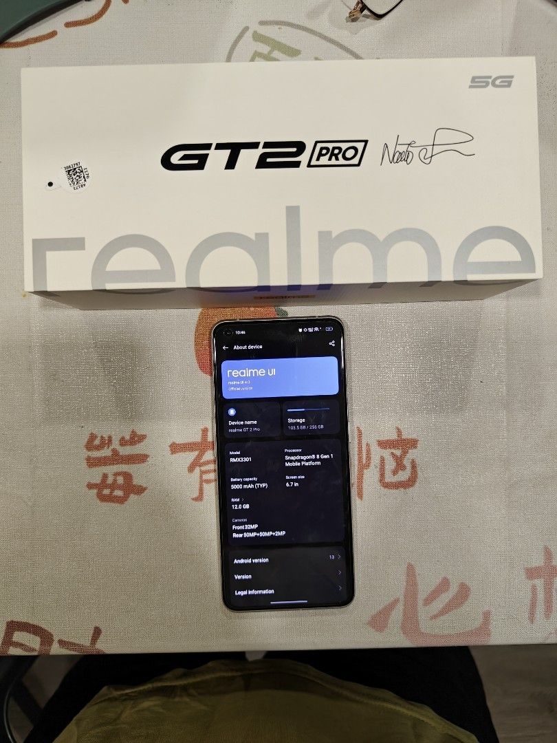 OPPO Gt 2 pro White 256 GB, Mobile Phones & Gadgets, Mobile Phones ...