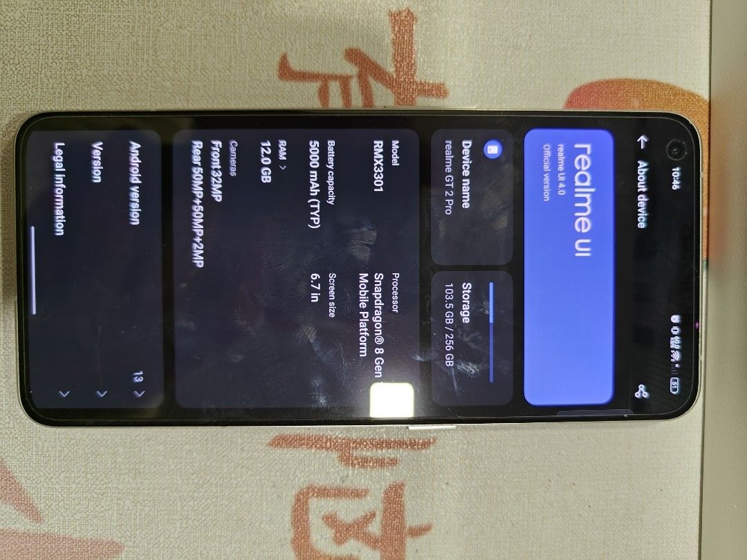 OPPO Gt 2 pro White 256 GB, Mobile Phones & Gadgets, Mobile Phones ...