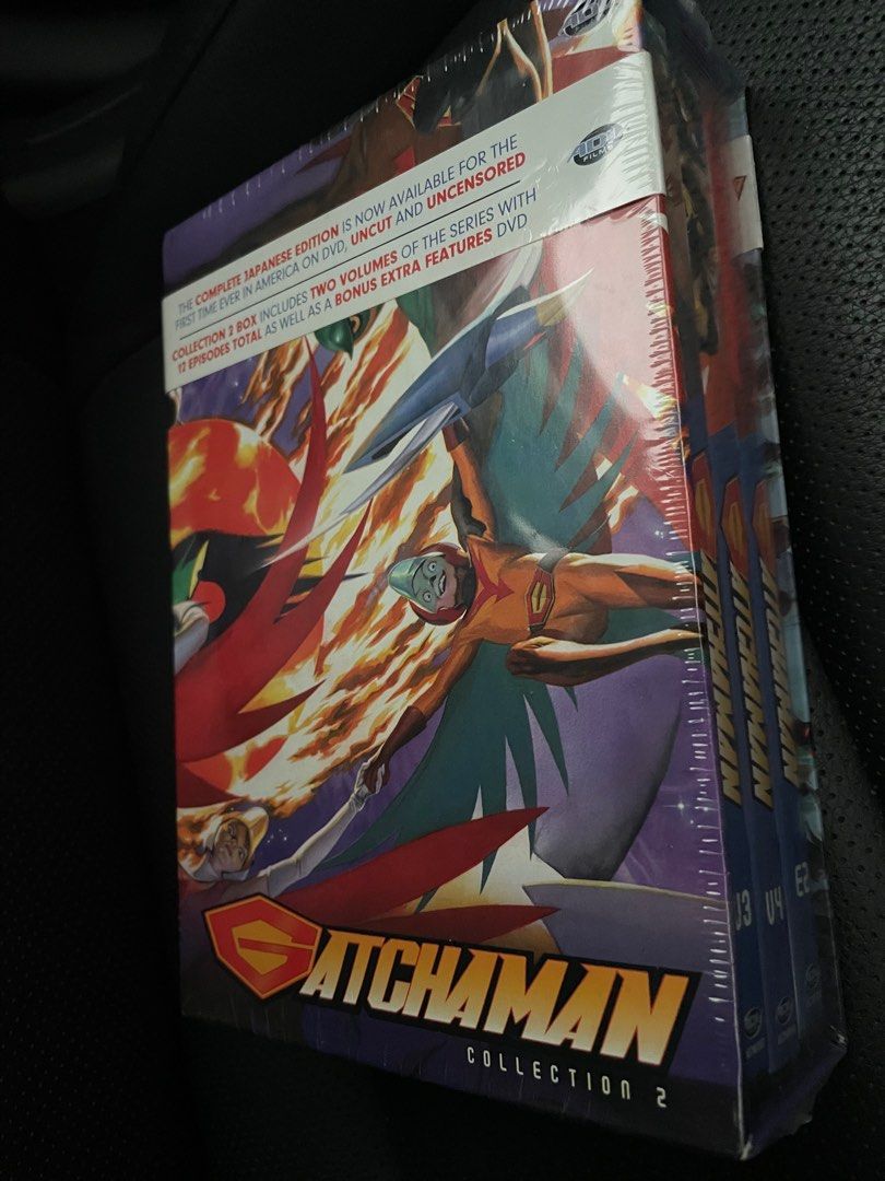 Original anime dvd set - Gatchaman vol 2, Hobbies & Toys, Music & Media ...