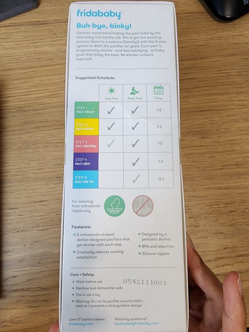 Pacifier Weaning Kit, Babies & Kids, Nursing & Feeding, Weaning ...