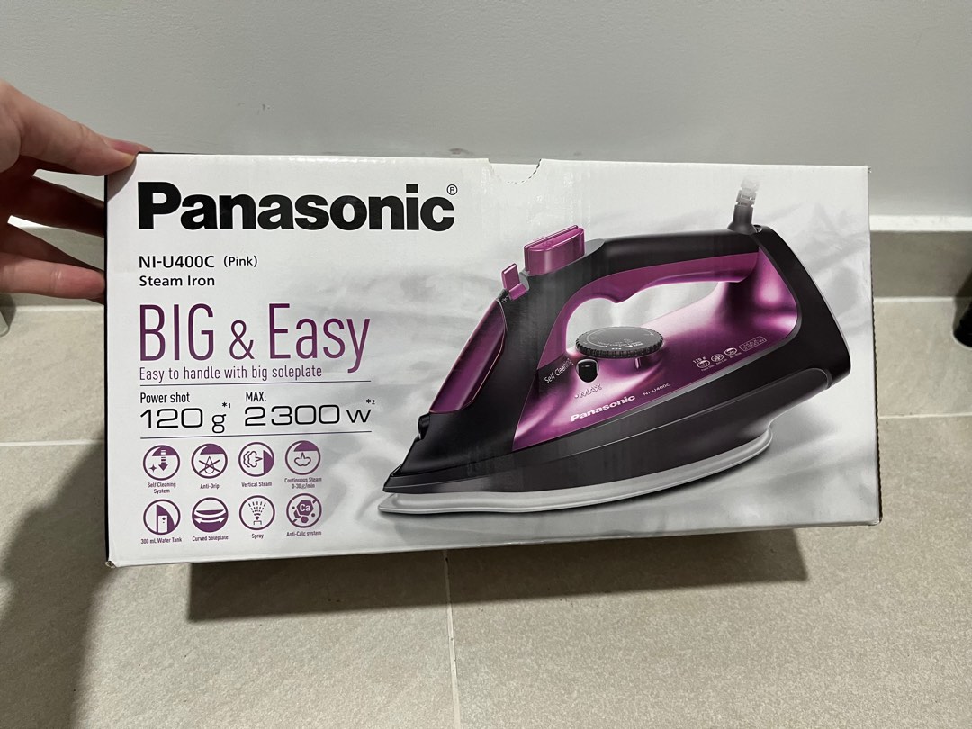 Panasonic iron, TV & Home Appliances, Irons & Steamers on Carousell