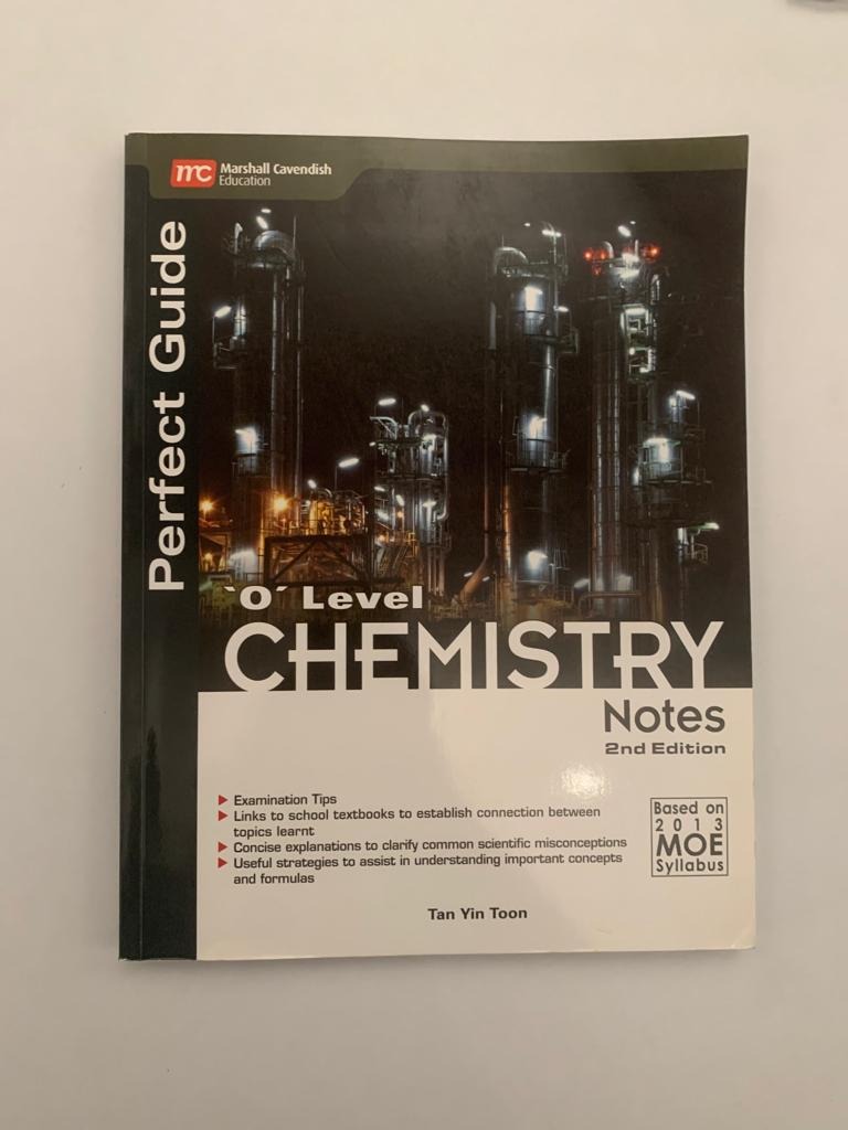 Perfect Guide to O Level Chemistry (Notes) 2nd Edition, Hobbies & Toys ...