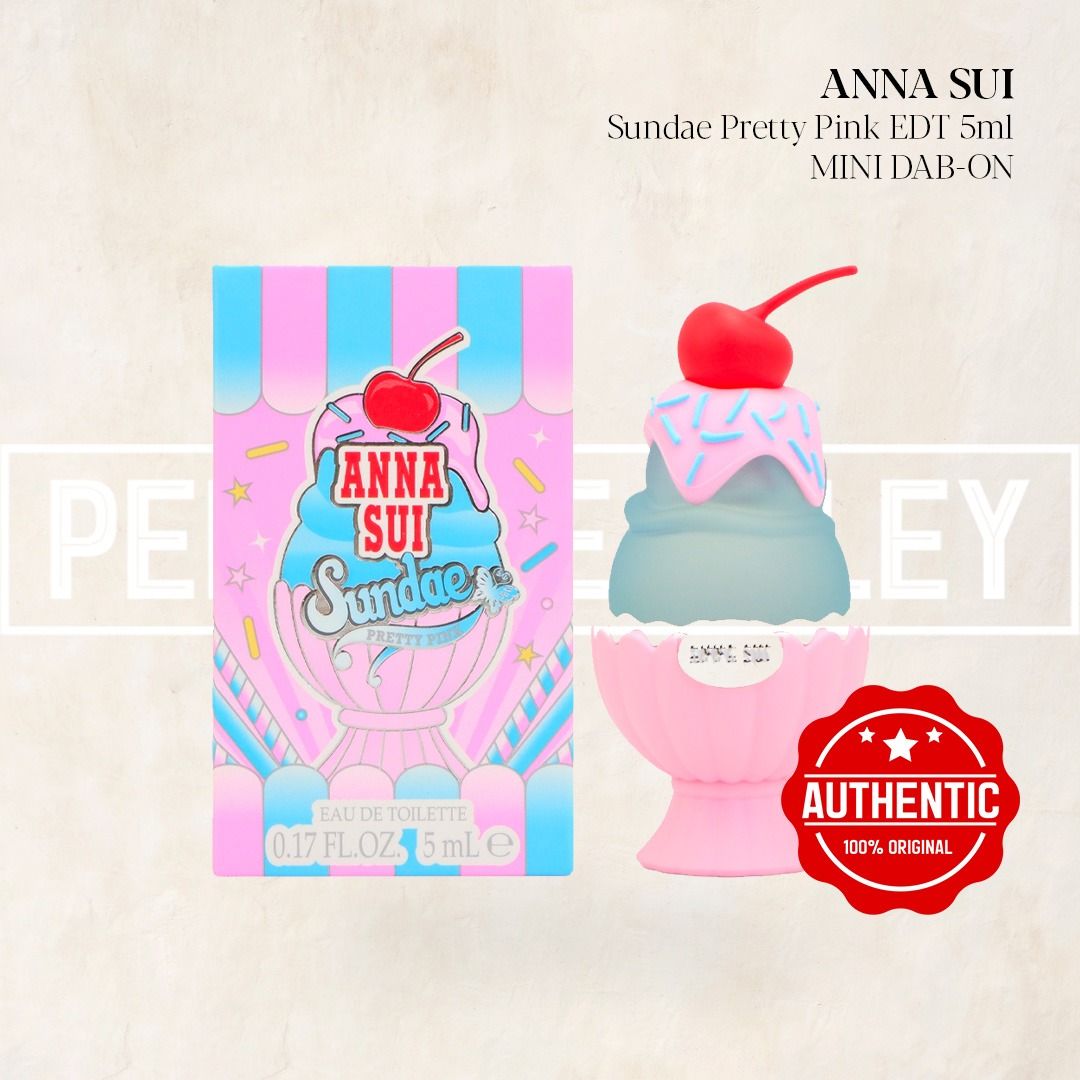 [PERFUME ALLEY] ANNA SUI PRETTY PINK EDT 5ML MINIATURE, Beauty ...