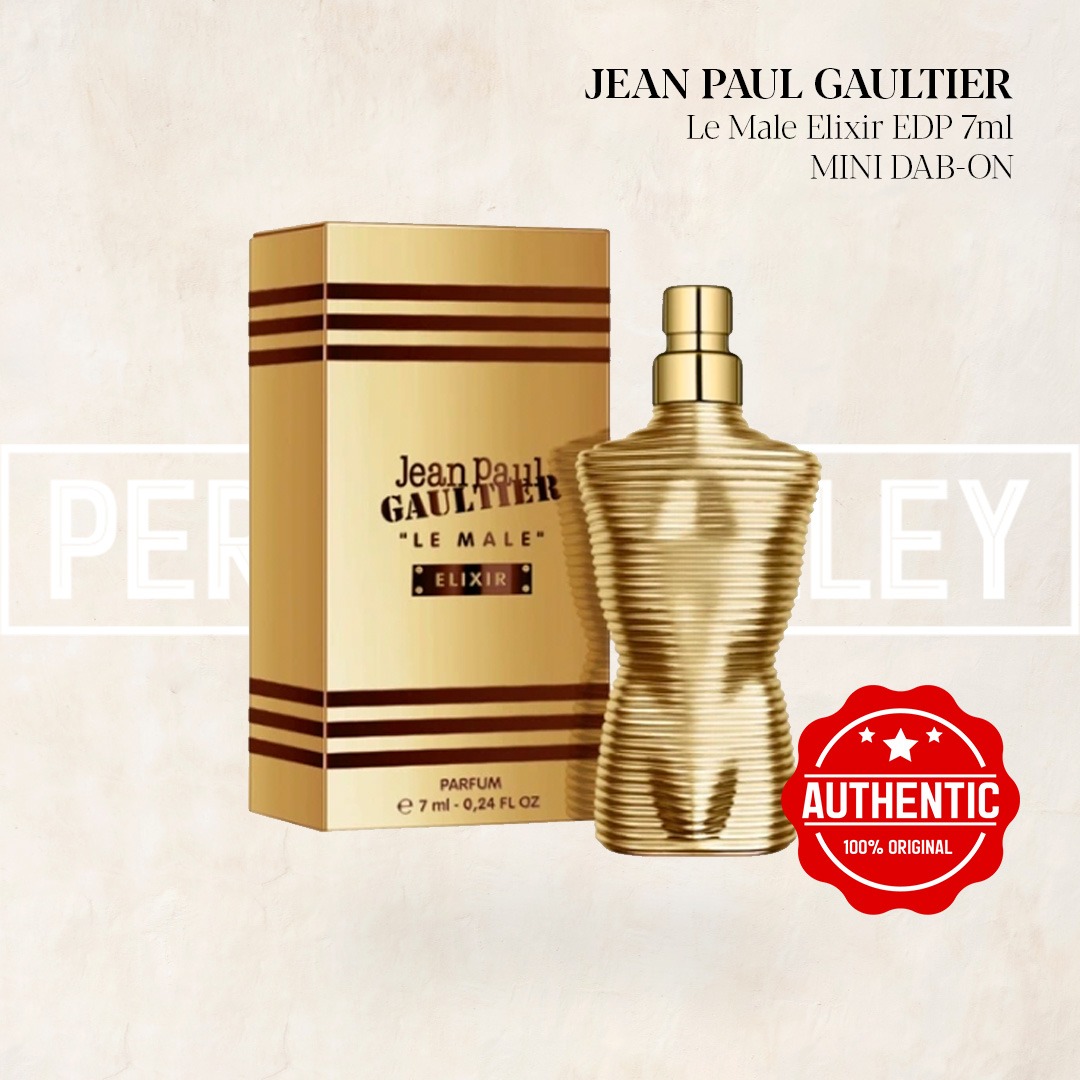 [PERFUME ALLEY] JEAN PAUL GAULTIER LE MALE ELIXIR PARFUM 7ML MINIATURE ...