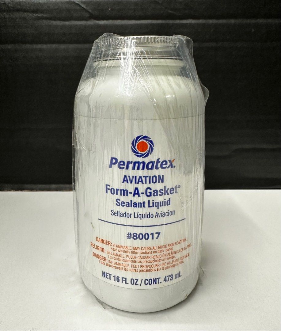 Permatex Aviation Form-A-Gasket Sealant Liquid, 16 oz. (473 ml) - 80017 ...
