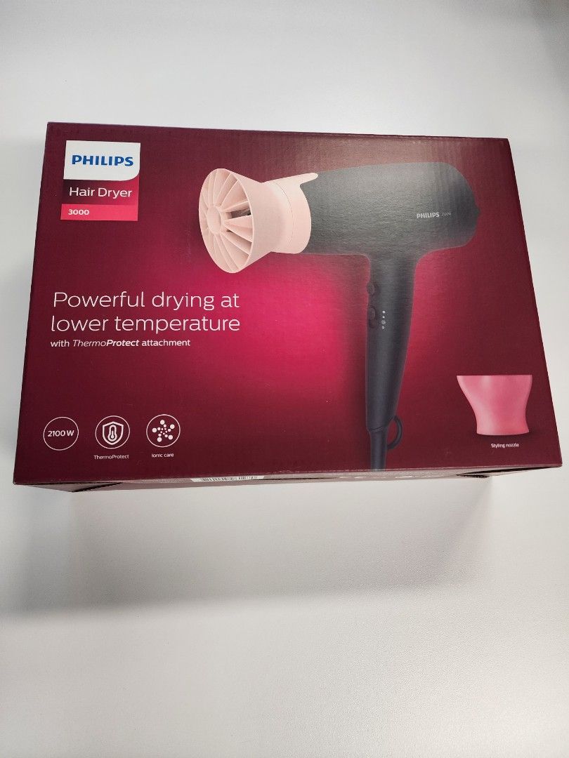 Philips Hair Dryer, BHD350, Beauty & Personal Care, Hair on Carousell