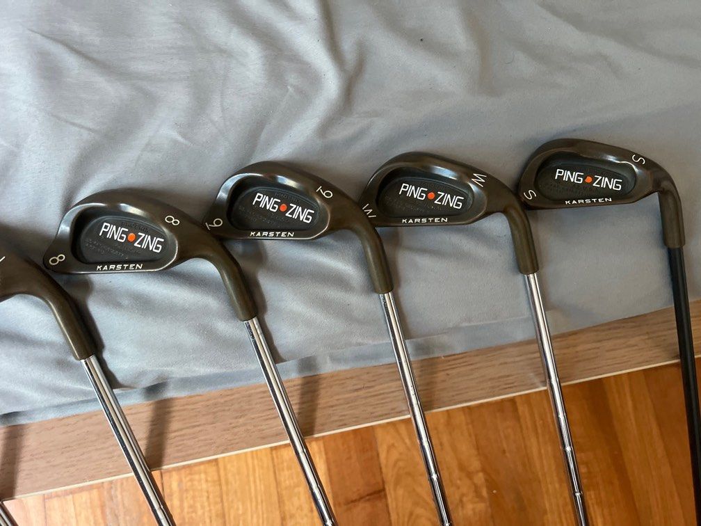 Ping Zing Beryllium Copper Irons Set (3-S), Sports Equipment, Sports ...