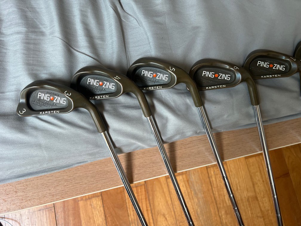 Ping Zing Beryllium Copper Irons Set (3-S), Sports Equipment, Sports ...