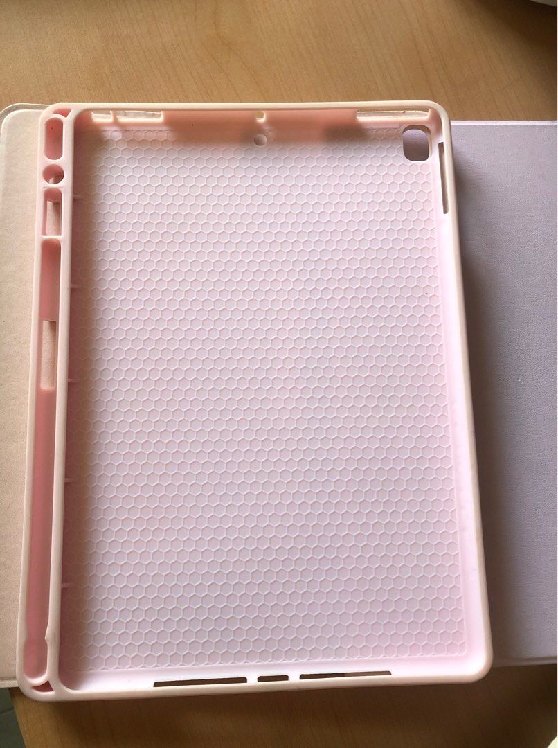 PINK iPad Casing with keyboard, Mobile Phones & Gadgets, Mobile ...