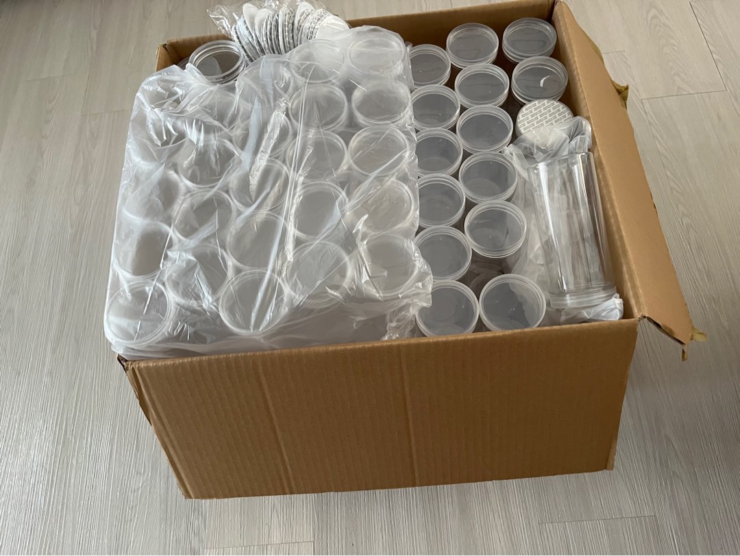 BN Plastic Containers (whole box), Furniture & Home Living, Kitchenware ...