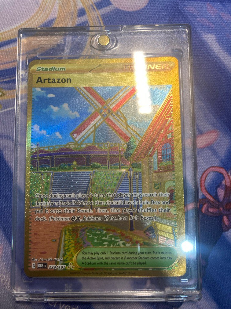 POKEMON CARD ARTAZON, Hobbies & Toys, Toys & Games on Carousell