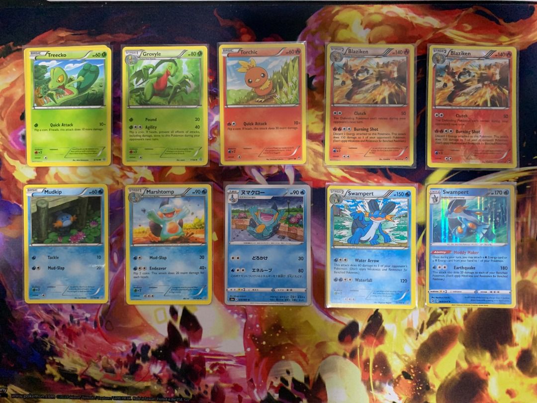 Pokemon Cards - Gen 1, 2, 3 starters, Hobbies & Toys, Toys & Games on ...