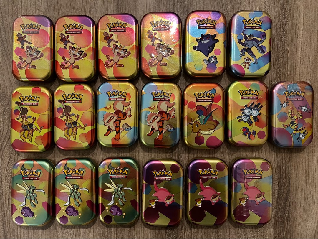 Pokémon 151 - Tins, Hobbies & Toys, Toys & Games on Carousell