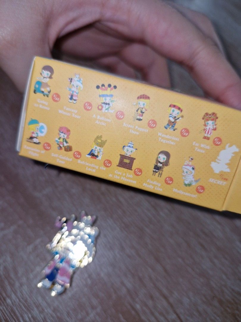 Popmart Imaginary Wandering Molly Badge Blind Box, Hobbies & Toys, Toys ...