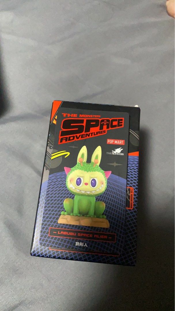 Popmart labubu monster space adventure- space alien, Hobbies & Toys ...