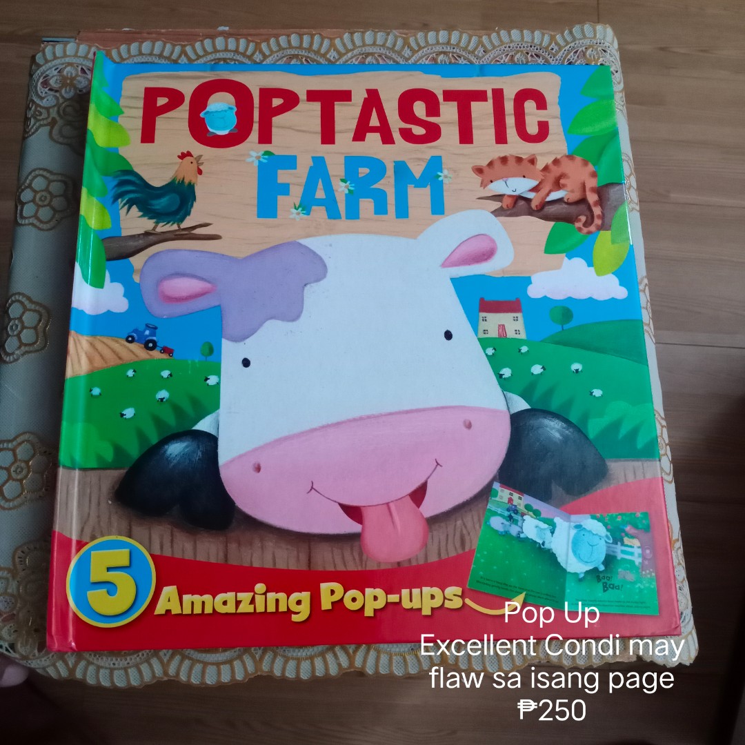 Poptastic Farm with 5 amazing Pop-Ups, Hobbies & Toys, Books ...