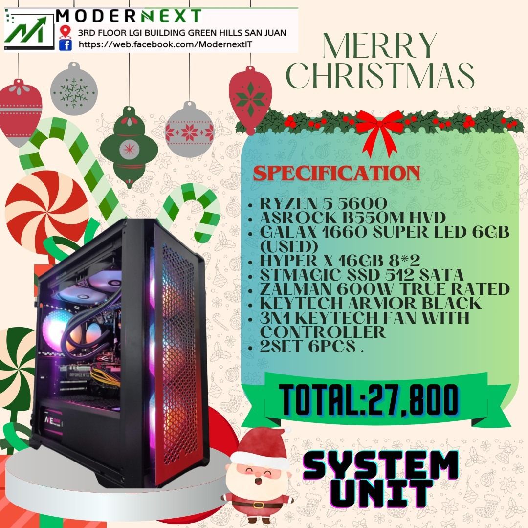 PRE BUILT SYSTEM UNIT, Computers & Tech, Desktops on Carousell