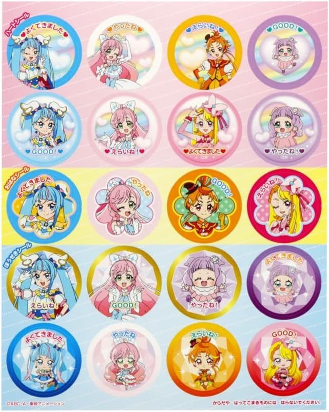 Precure Stickers, Hobbies & Toys, Stationary & Craft, Other Stationery ...