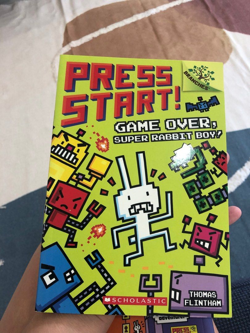 Press Start - Super Rabbit Boy Series, Hobbies & Toys, Books ...