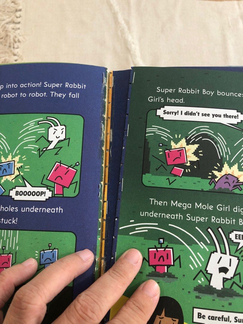 Press Start - Super Rabbit Boy Series, Hobbies & Toys, Books ...