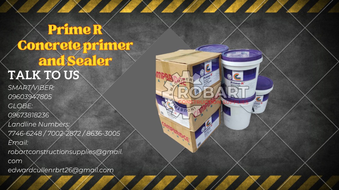 Prime R Concrete primer & Sealer, Commercial & Industrial, Construction ...