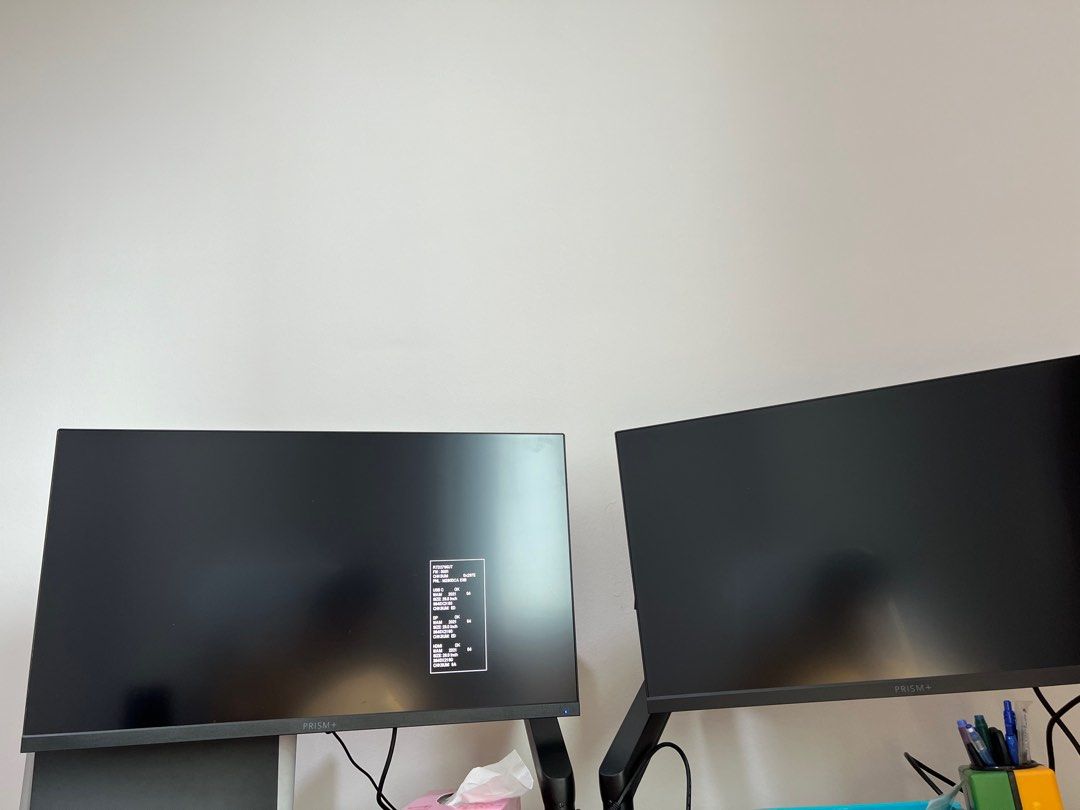 Prism 28 4K W280 monitor and 2K W270 PRO monitor Setup with Arms ...