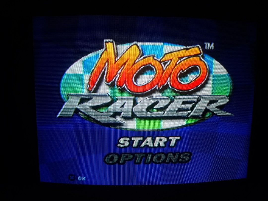 PS1 Moto Racer (CIB) NTSC-U/C Original Playstation 1 Game, Video Gaming ...