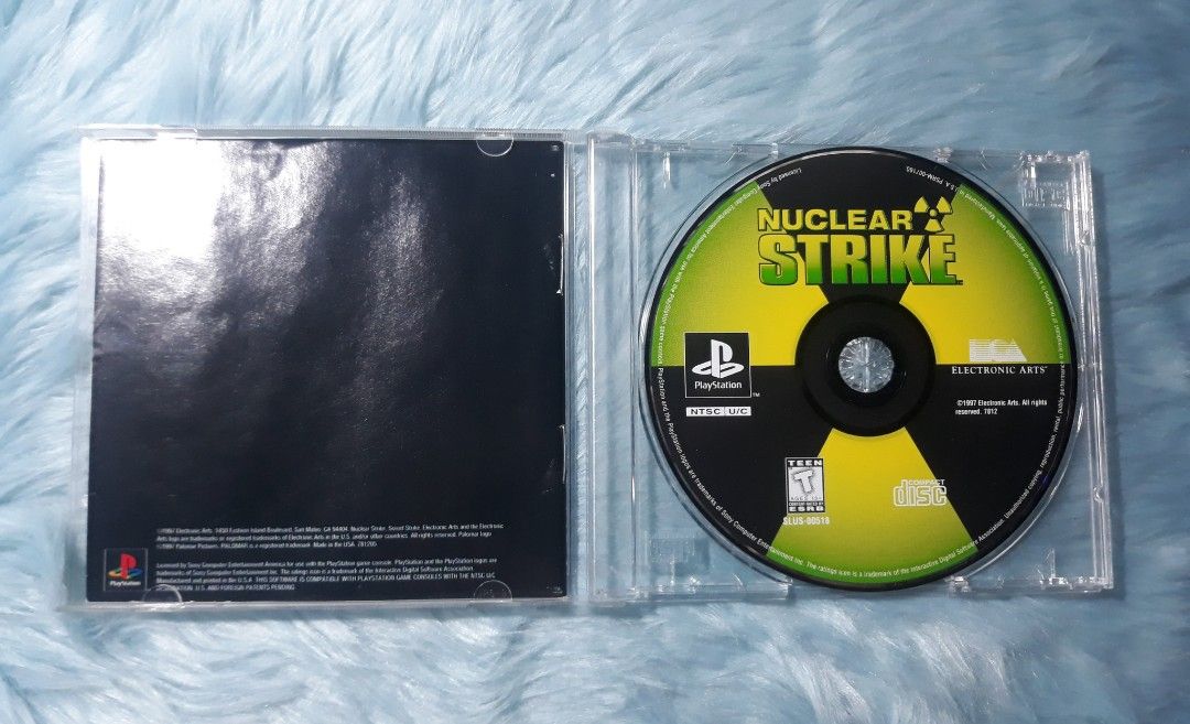 PS1 Nuclear Strike NTSC-U/C Original Playstation 1 Game, Video Gaming ...