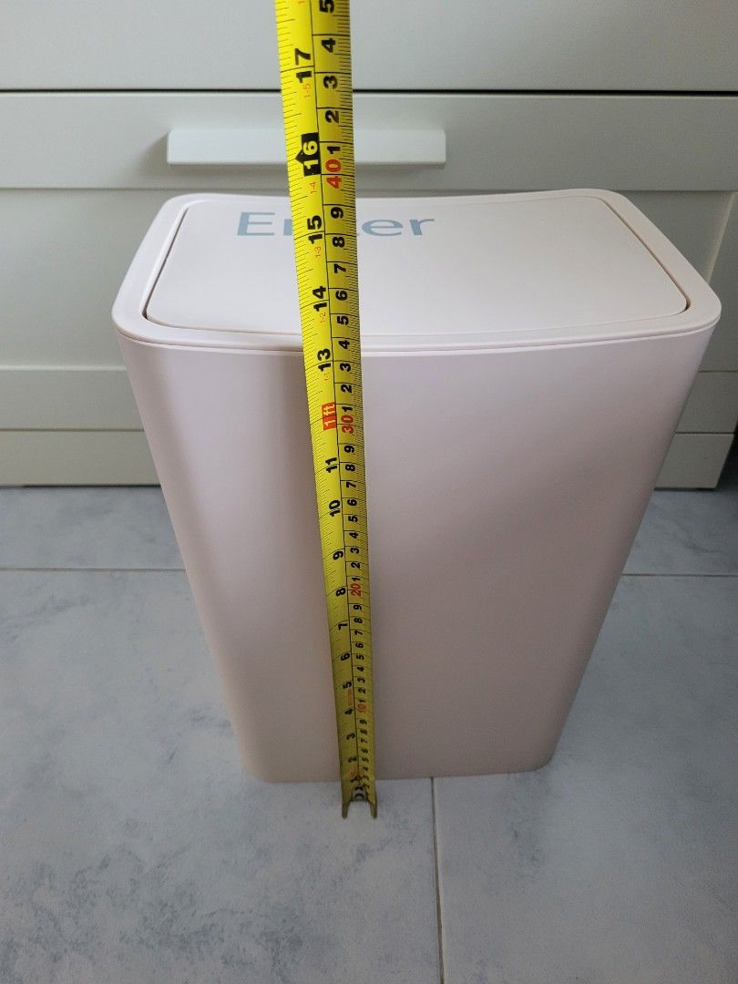 Push open waste bin, Furniture & Home Living, Cleaning & Homecare ...