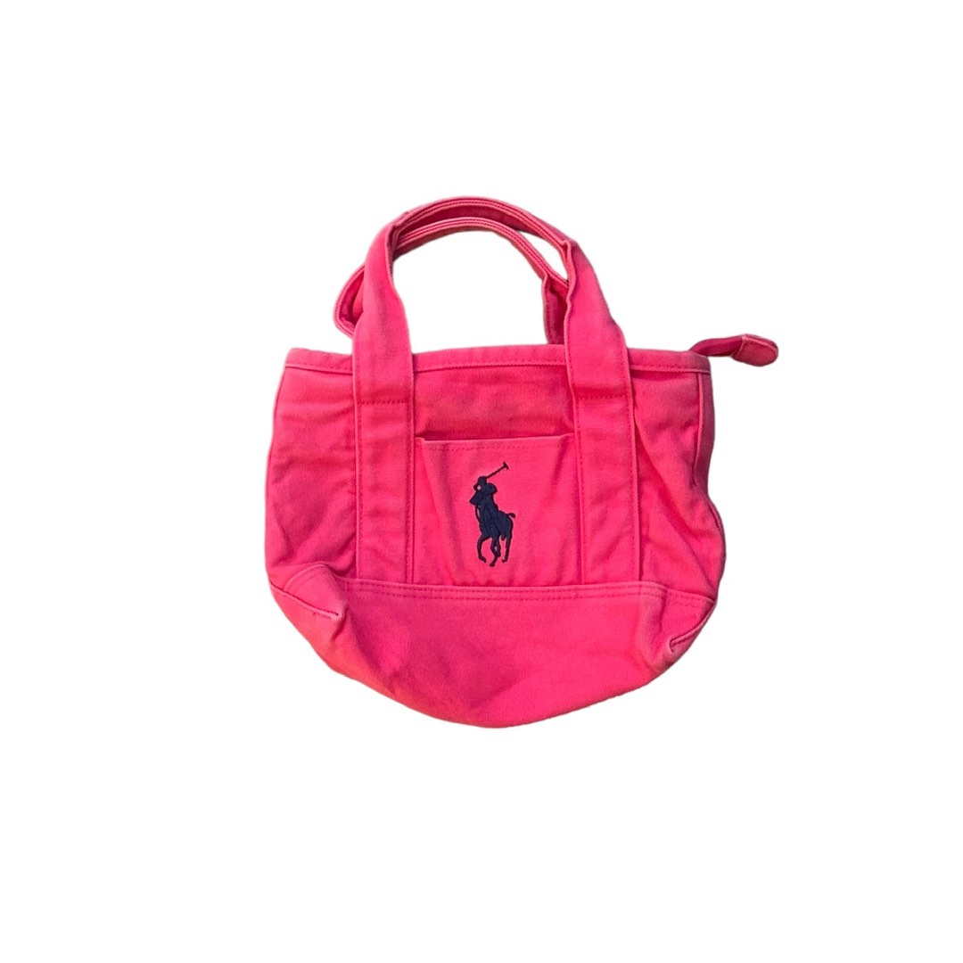 Ralph Lauren Pink Small Tote Bag, Women's Fashion, Bags & Wallets, Tote Bags on Carousell
