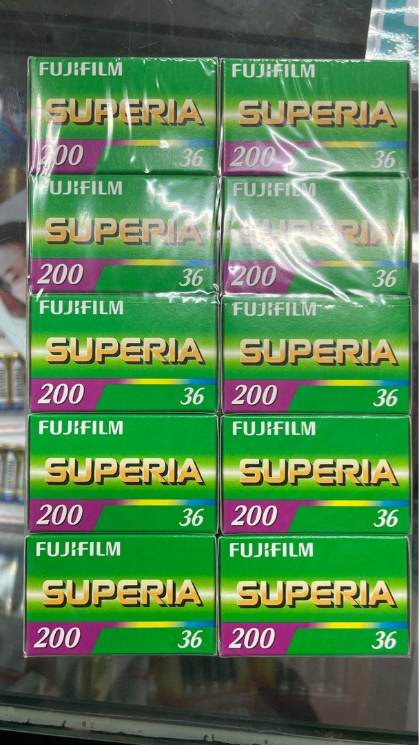[RARE] Fujifilm Superia 200, Photography, Photography Accessories ...