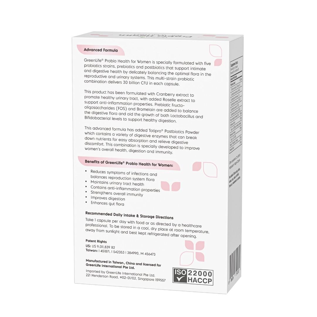 READY STOCK! [UPGRADED FORMULA | AUTHENTIC] Greenlife Probio Health for ...