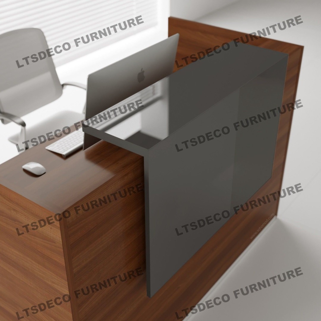 RECEPTION TABLE OFFICE PARTITION, Furniture & Home Living, Office ...