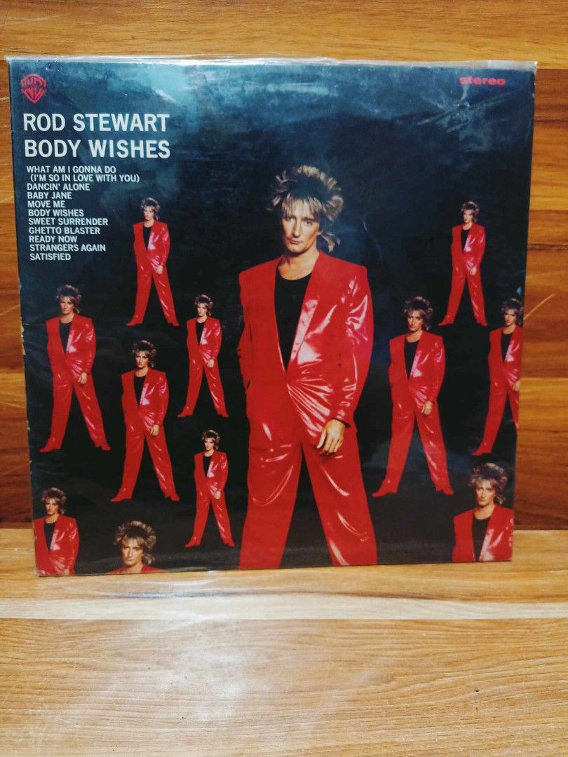 ROD STEWART -BODY WISHES, Hobbies & Toys, Music & Media, Vinyls on ...