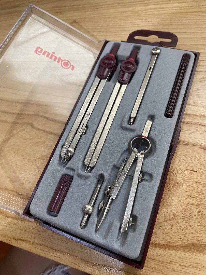 ROTRING COMPASS SET (529215 GENERAL PURPOSE), Hobbies & Toys ...