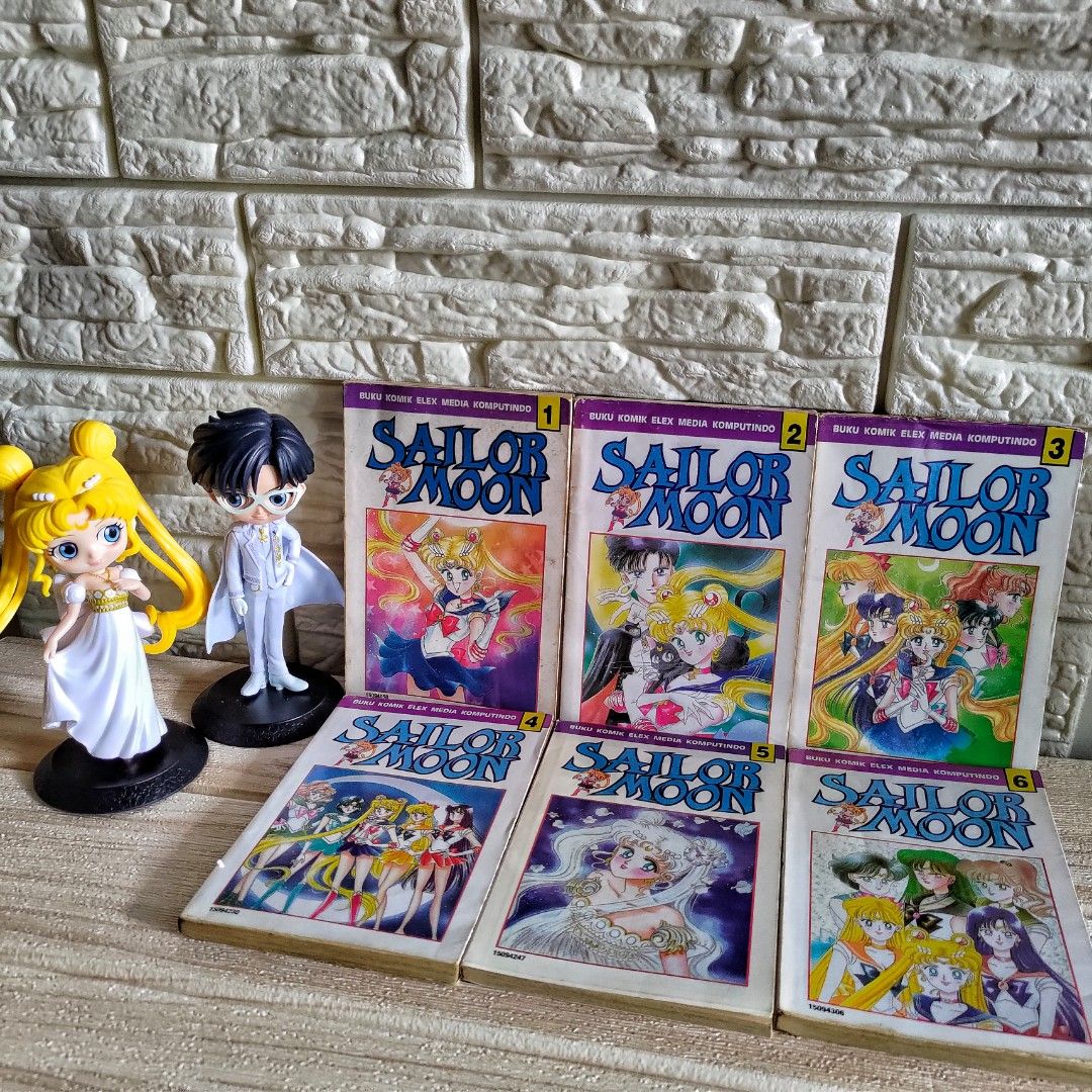 Sailormoon Sailor Moon Set Lengkap, Buku & Alat Tulis, Komik dan Manga ...