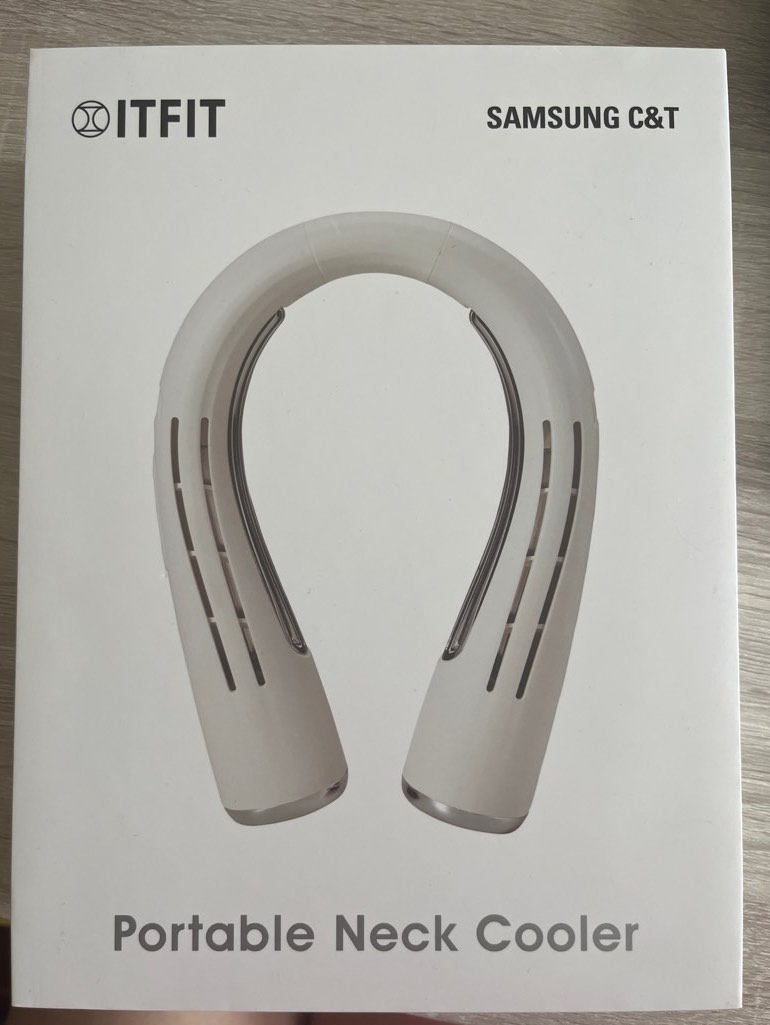 Samsung ITFIT掛頸式降溫風扇, 傢俬＆家居, 燈飾及風扇, 風扇 - Carousell