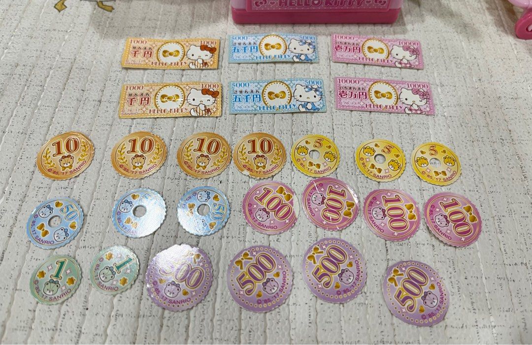 Sanrio Hello Kitty Mini Cashier & Trolley, Hobbies & Toys, Toys & Games ...