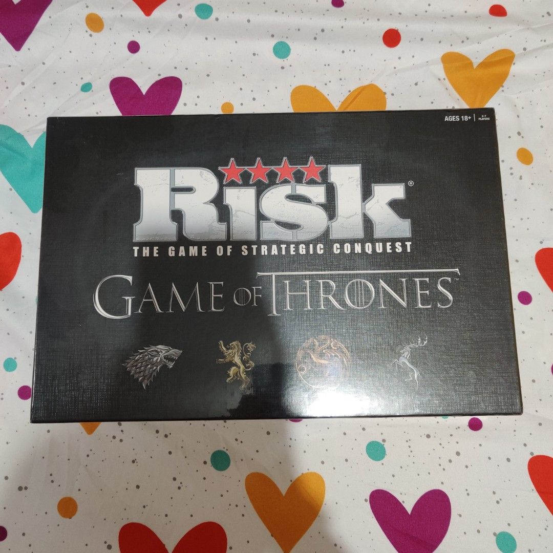 Sealed Game of Thrones: Risk (GOT Board Game), Hobbies & Toys, Toys ...