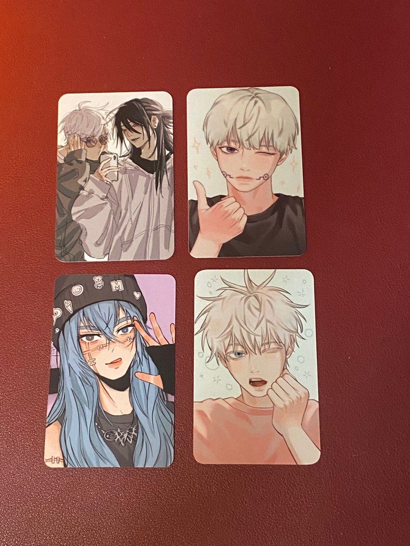 (SET) Jujutsu Kaisen JJK Fanmade Photocards 6baji Popi | Satoru Gojo ...