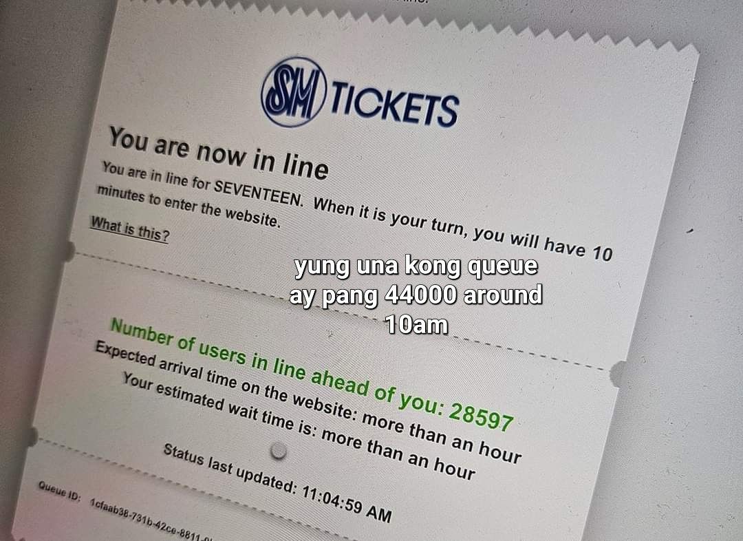 SEVENTEEN TOUR FOLLOW TO BULACAN Floor Standing G H (2 slots), Tickets & Vouchers, Event Tickets ...