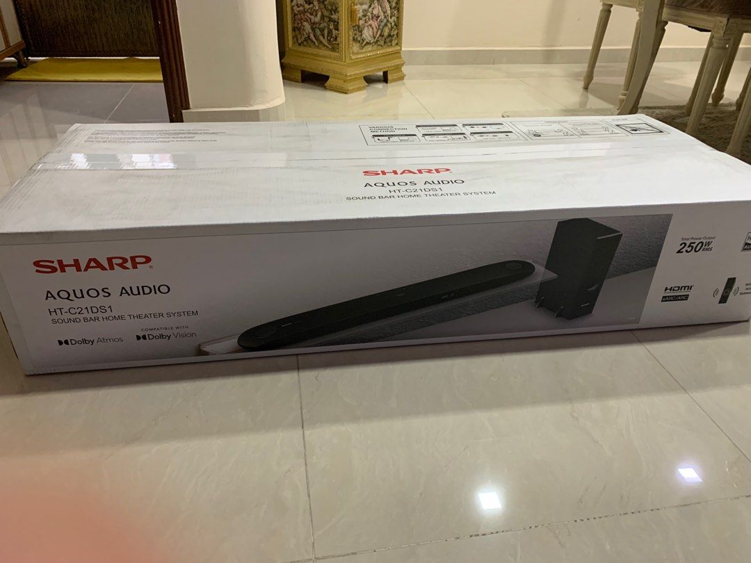 Sharp Sound Bar Home Theatre System, TV & Home Appliances, TV ...