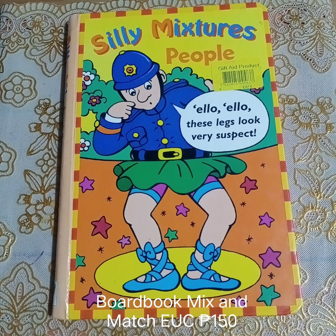 Silly Mixtures People Mix and Match Boardbook, Hobbies & Toys, Books ...