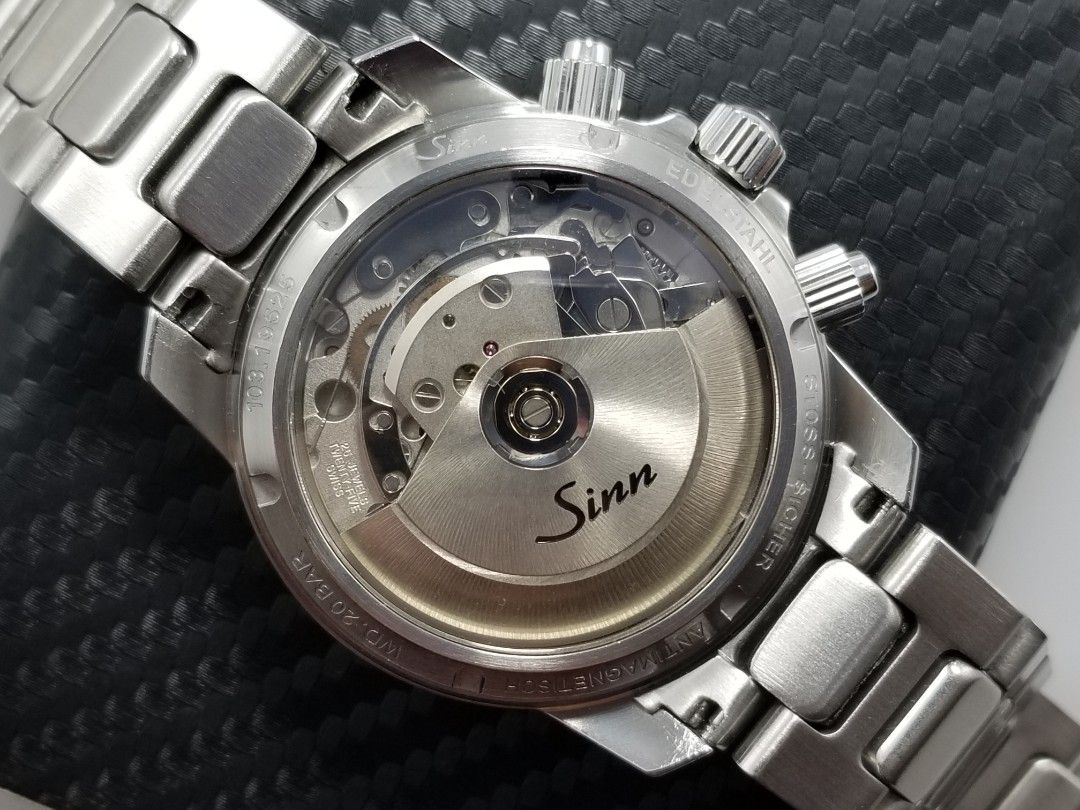 Sinn Flieger 103 ST SA Pilot Military watch automatic Chronograph Black ...