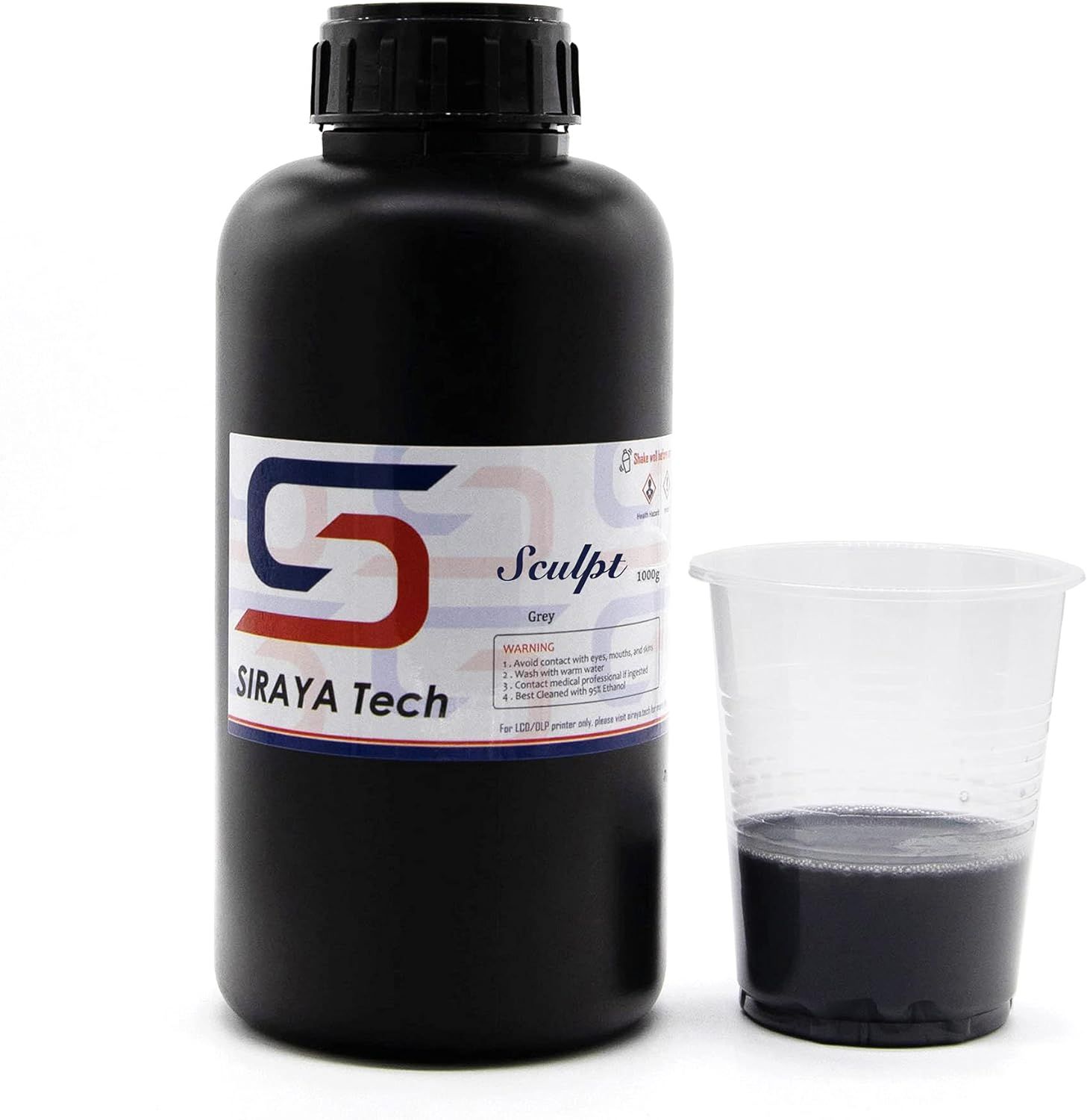 Siraya Tech Sculpt 3D Printer Resin High Temperature Resolution Resistance Resin for DLP/LCD ...